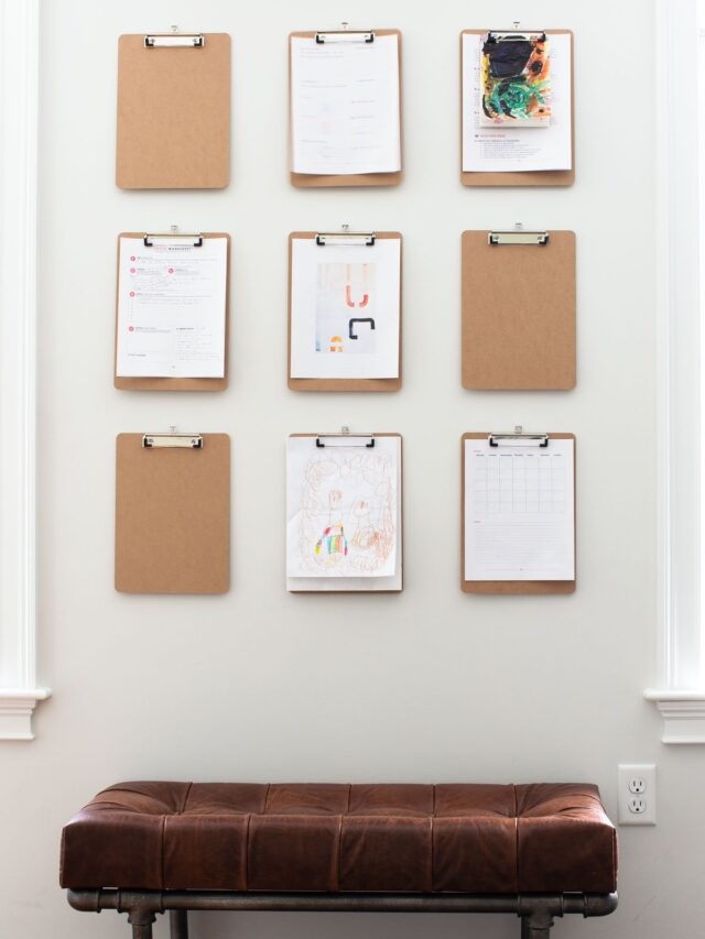 The Easy Way to Organize Your Paper Clutter – Bloom in the Black