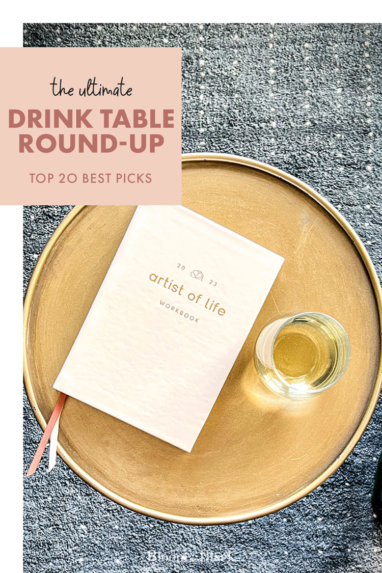 The 20 Best Small Drink Tables | Bloom in the Black
