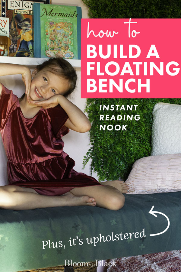 How to Build a Floating Bench (Without Buying Brackets) | Bloom in the ...